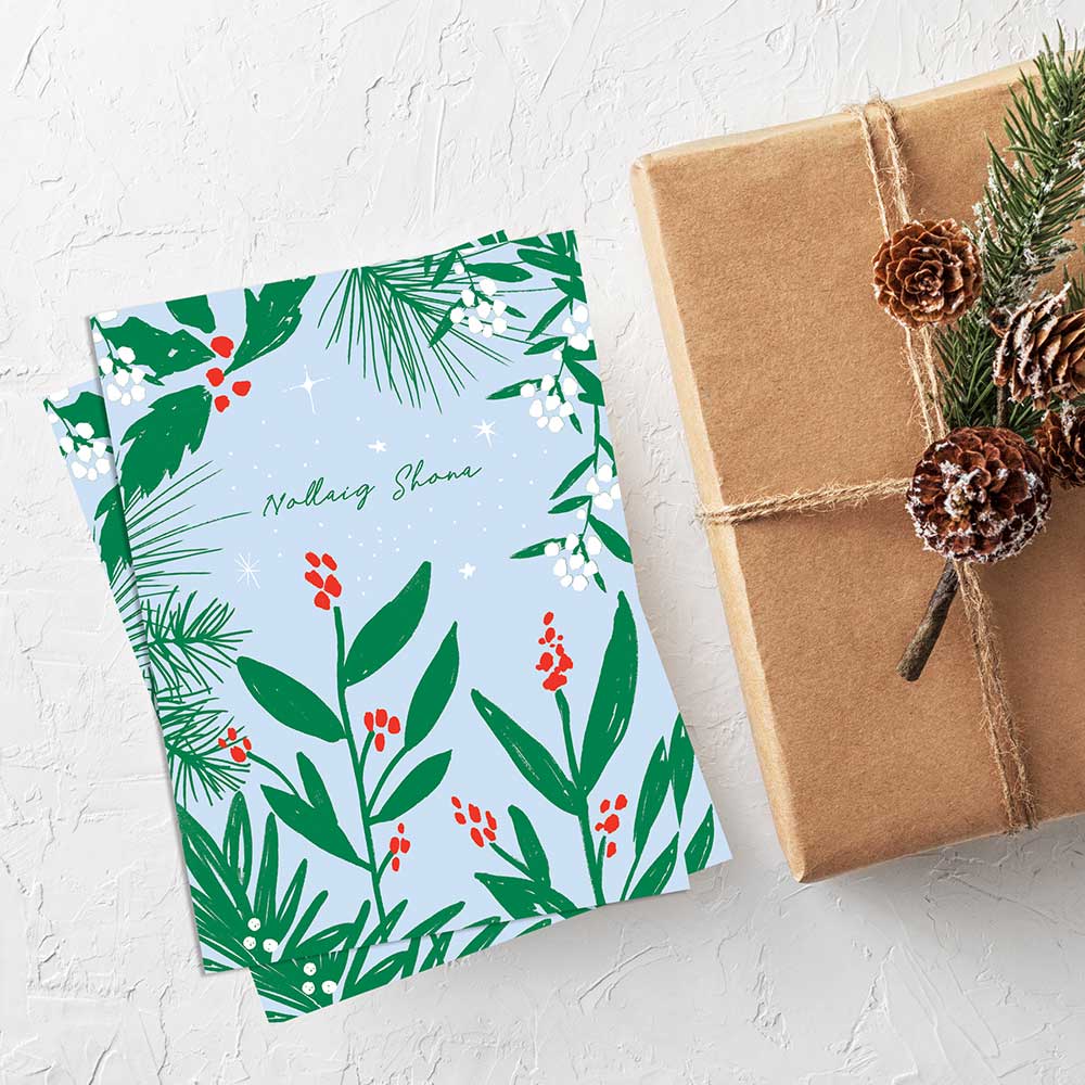 Christmas morning Nollaig Shona- 4 Pack – Marley Press