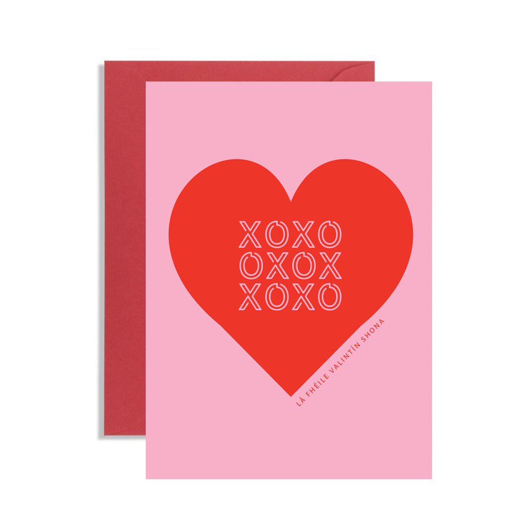 XOXOXO red heart – Marley Press